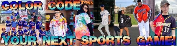 Color Code Your Next Sports Game! - FansIdea