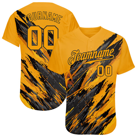 Custom 3D Pattern Baseball Jersey Design Sport Authentic - FansIdea