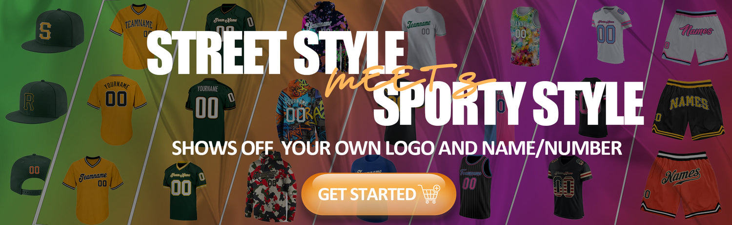 Custom Jerseys Baseball, Basketball, Football & Hockey at Fansidea