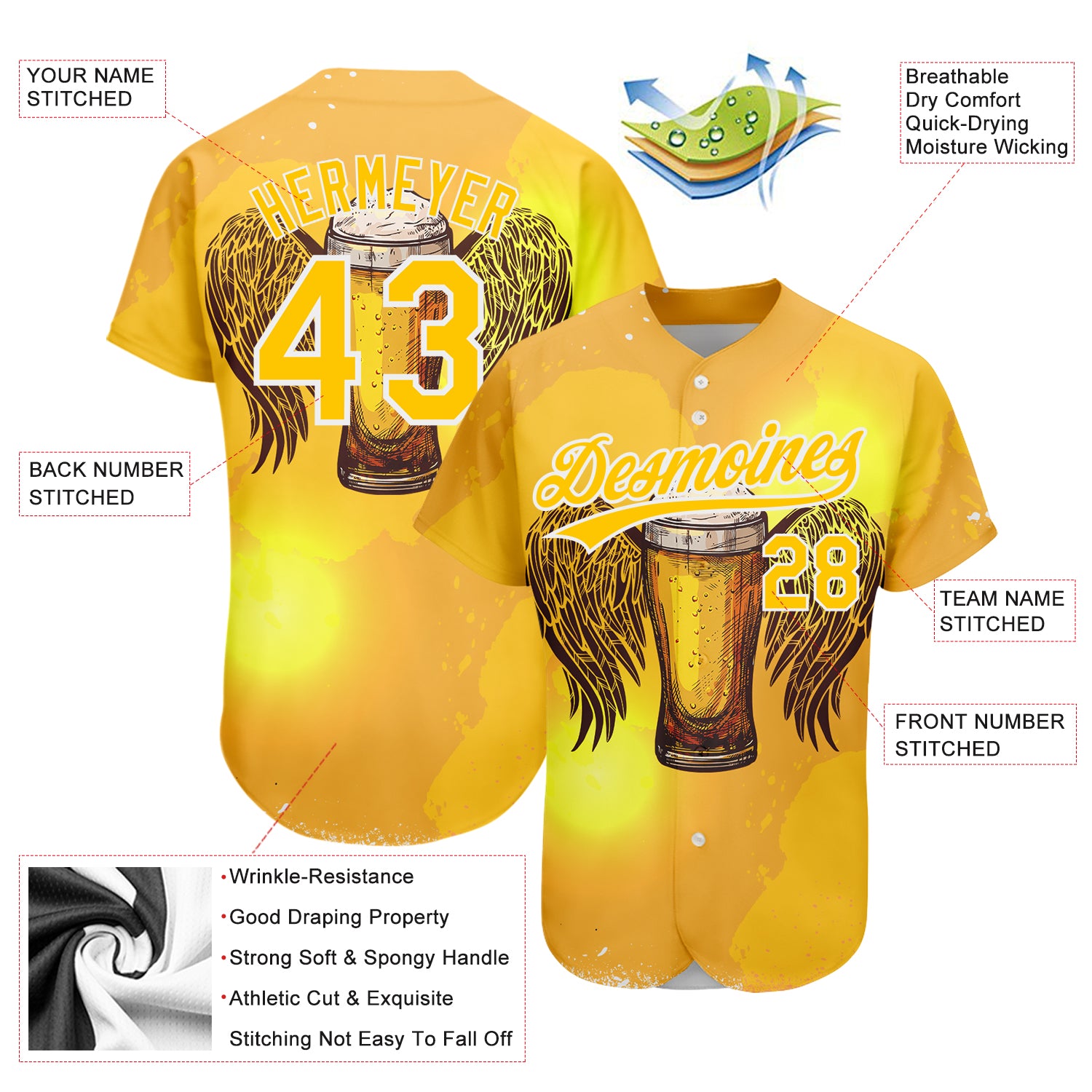 National Beer Lovers Day | Custom Jerseys for National Beer Lovers Day ...